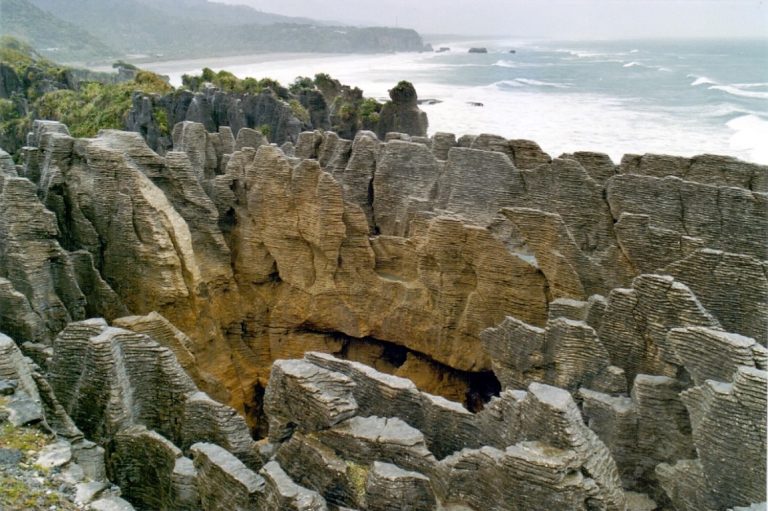 Punakaiki- Palačinkové skály