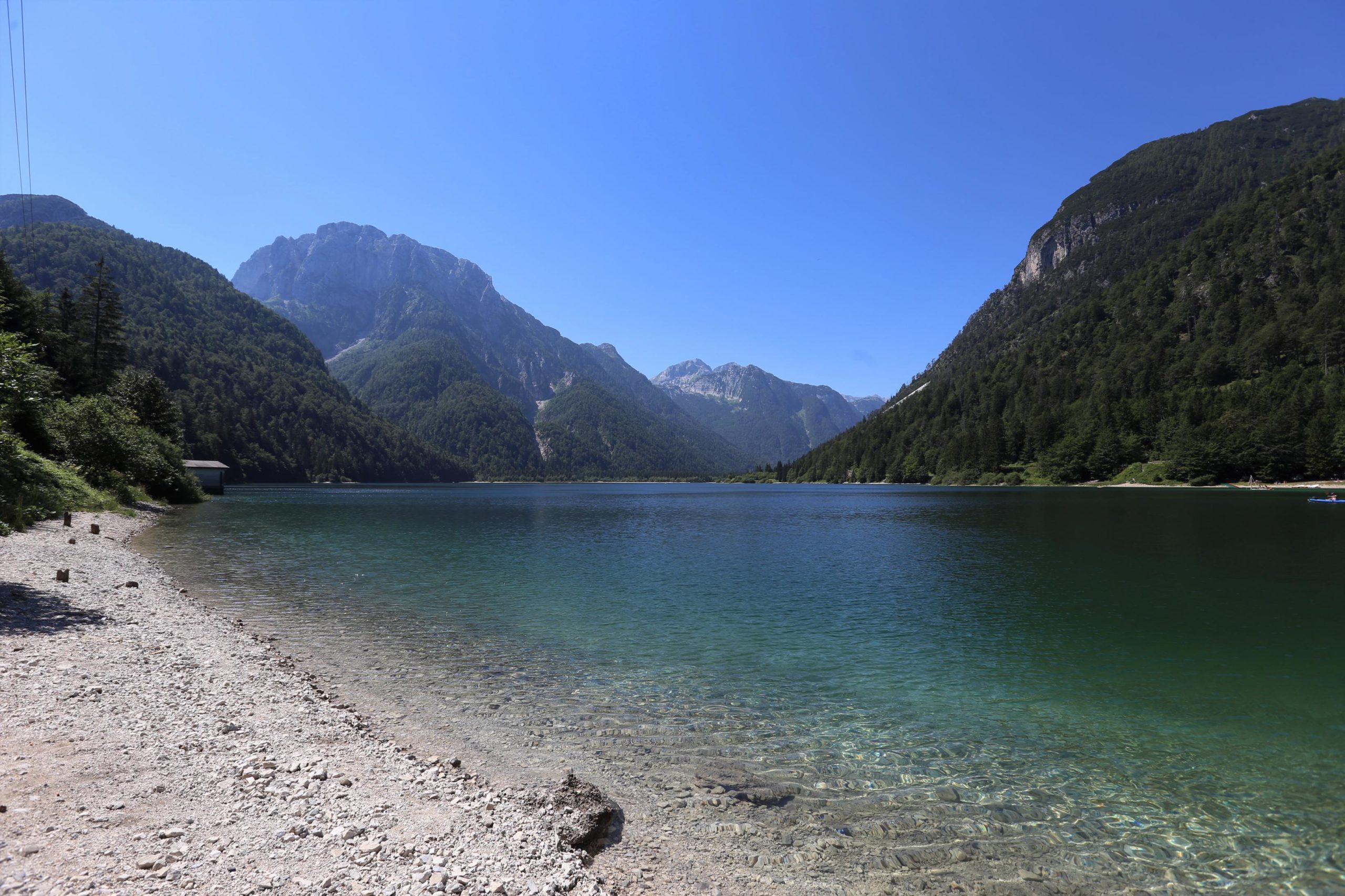 Slovinsko dodávkou /bydlíkem/ 9 - Lago del Predil | Kam se vydat.cz